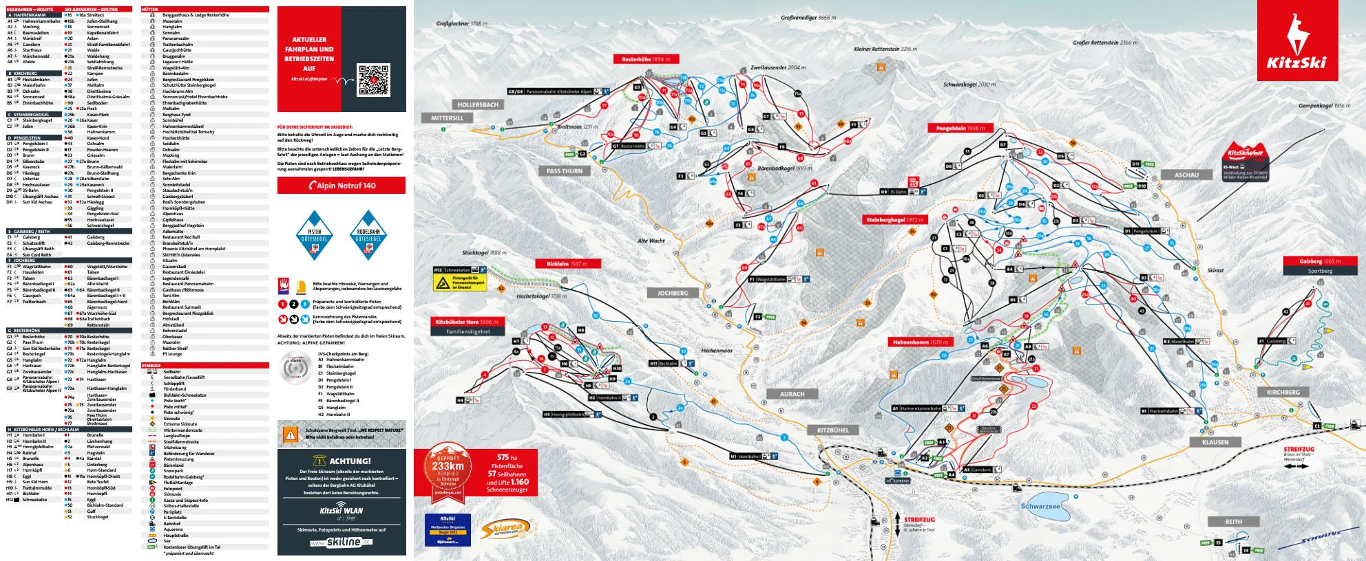Kitzbühel Ski Resort Trail Map (Free to Download) - WeSki